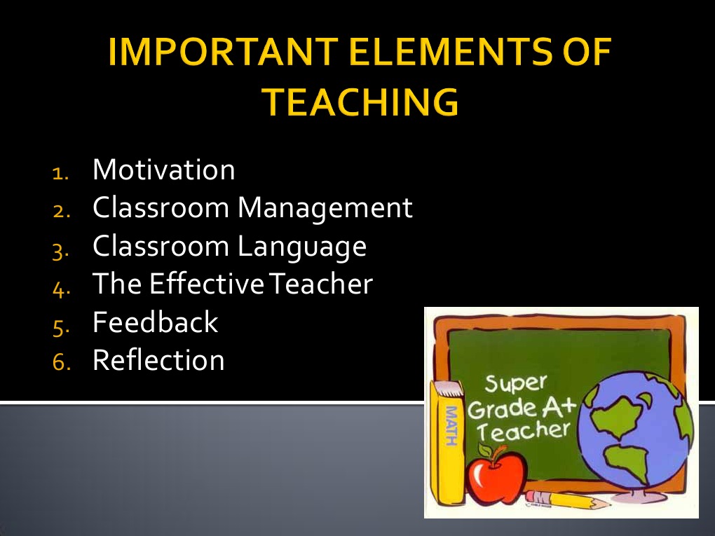 Important Elements of Teaching | PDF