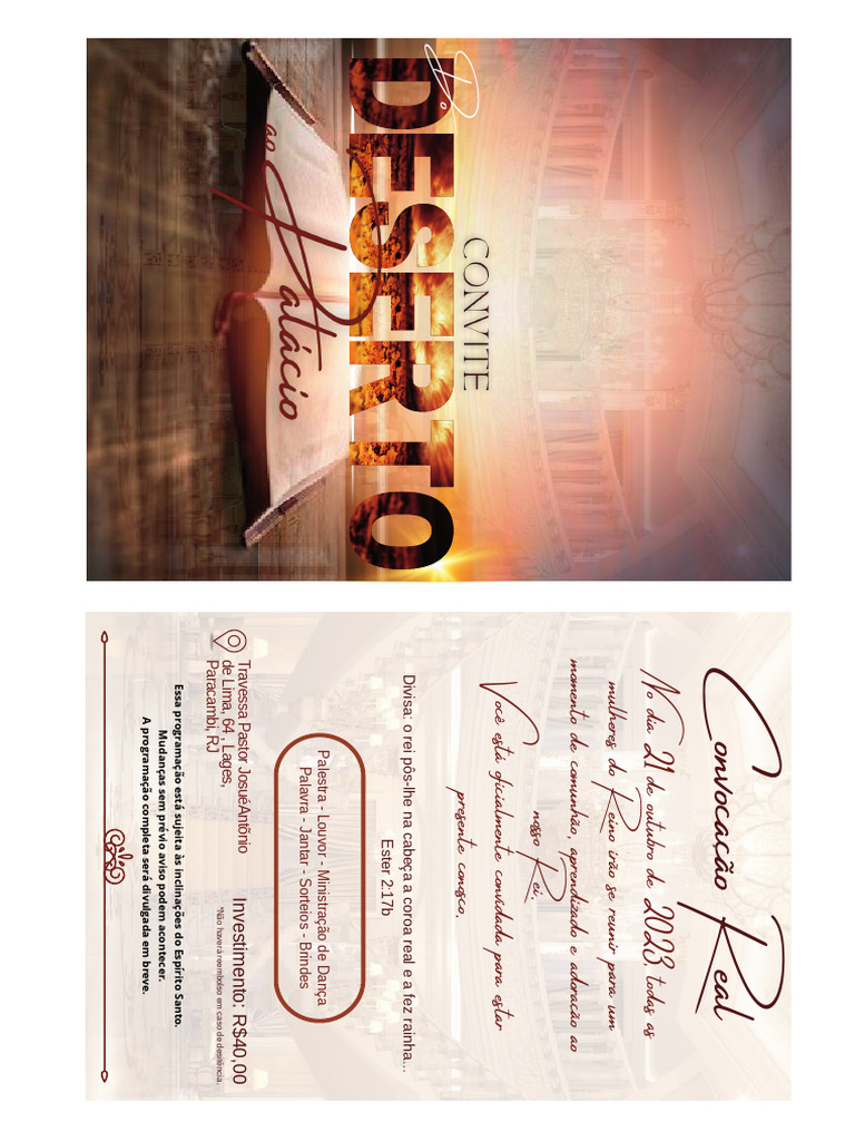 Modelo Convite | PDF