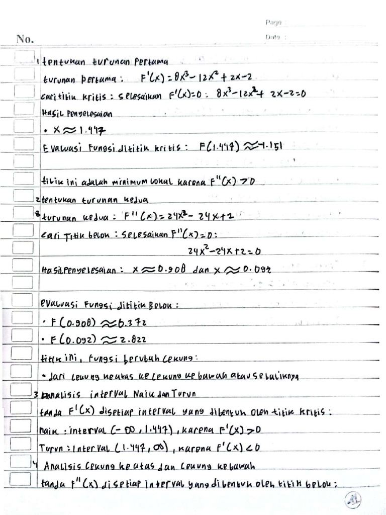 Tuton Diskusi 6 Kalkulus Raga | PDF