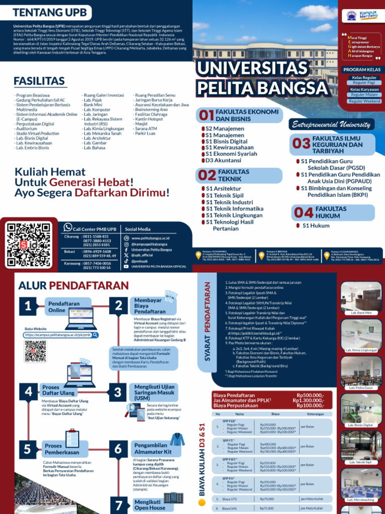 Brosur Upb 2025 Lengkap | PDF