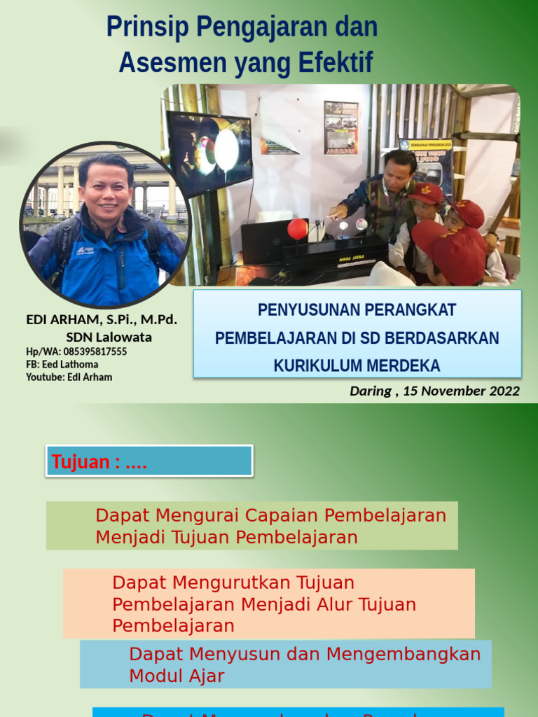 Materi Modul Ajar Dan p5 Edi Arham | PDF