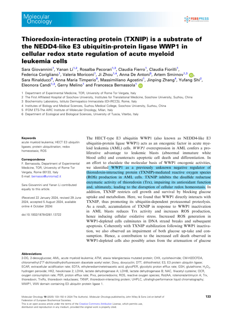 Mol2 19 133 | PDF | Glutathione | Reactive Oxygen Species