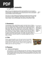 A Bag of Sweets Analysis | PDF