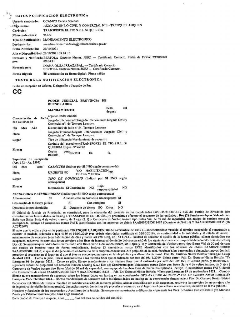 documentos (31) | PDF | Tribunales | Instituciones gubernamentales