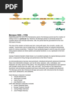 Musical Periods Timeline | PDF | Classical Music | Musicology