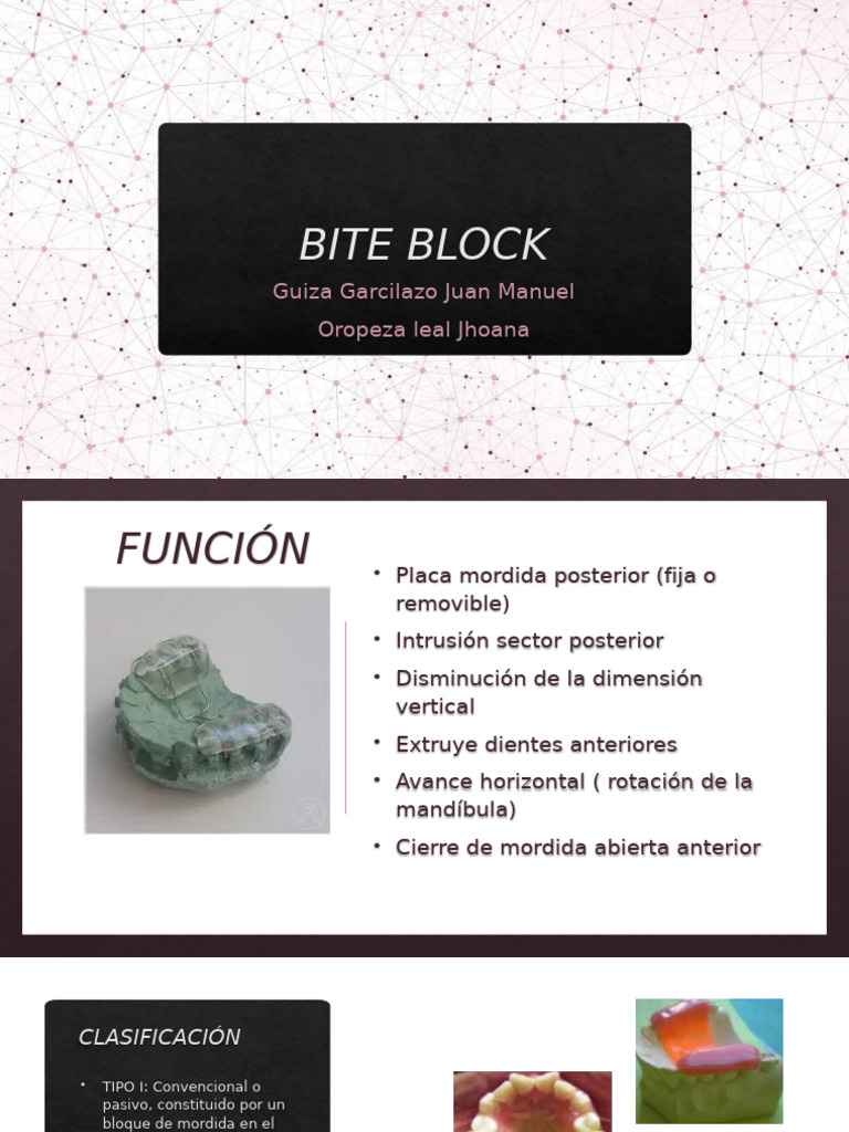 Tratamiento de Mordida Cruzada con Bite Block | PDF | Odontología | Boca