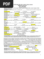 50 ĐỀ THỰC CHIẾN LUYỆN THI VÀO 10 MÔN ANH – HÀ NỘI NĂM 2025 CÓ ĐÁP ÁN BVV ĐỀ SỐ 47 | PDF