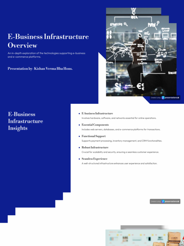 E-Business Infrastructure & E-Commerce Platforms Overview | PDF