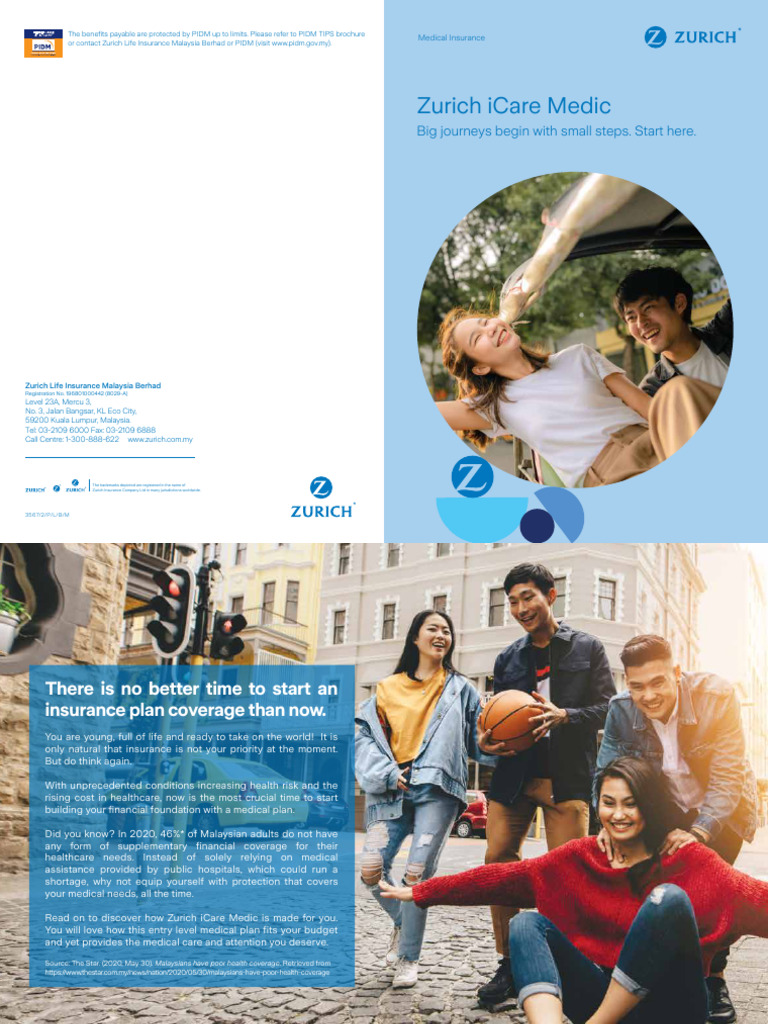 Zlimb Icare Medic Brochure | PDF | Insurance | Hiv/Aids