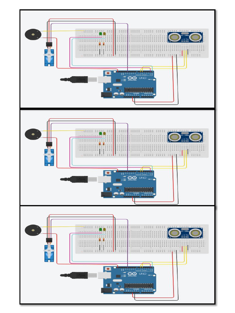 Practica Sensor Ultrasonico | PDF