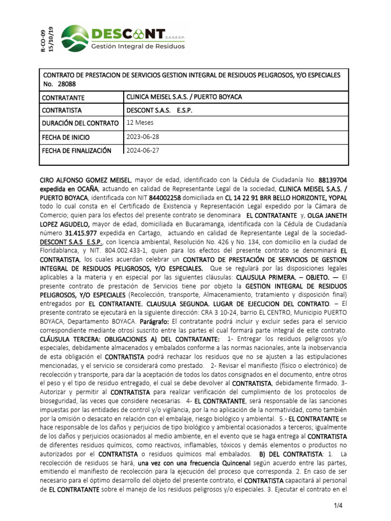 Puerto Boyaca | PDF | Residuos