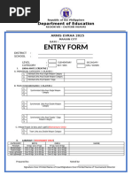 SSLG Election 2025-2026 Candidacy Form | PDF | Metro Manila