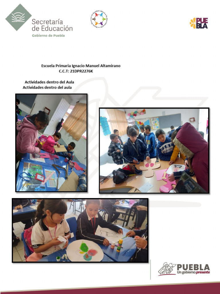 Actividades en Aula de Educación Primaria | PDF