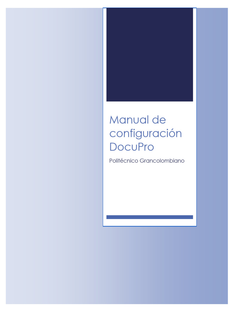 Manual Instalación DocuPro | PDF