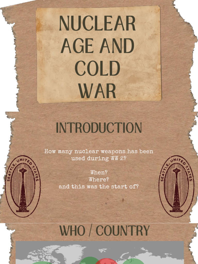 Term 2 Nuclear Age and Cold War 1 | PDF | Communism | Vladimir Lenin