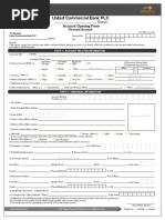 BDO ADA Enrollment Form | PDF | Payments | Debits And Credits