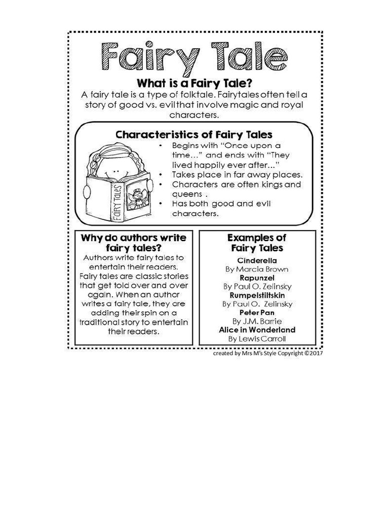 What Is A Fairy Tale | PDF