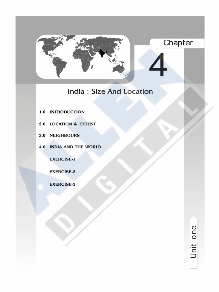 SST - India-Size and Location | PDF