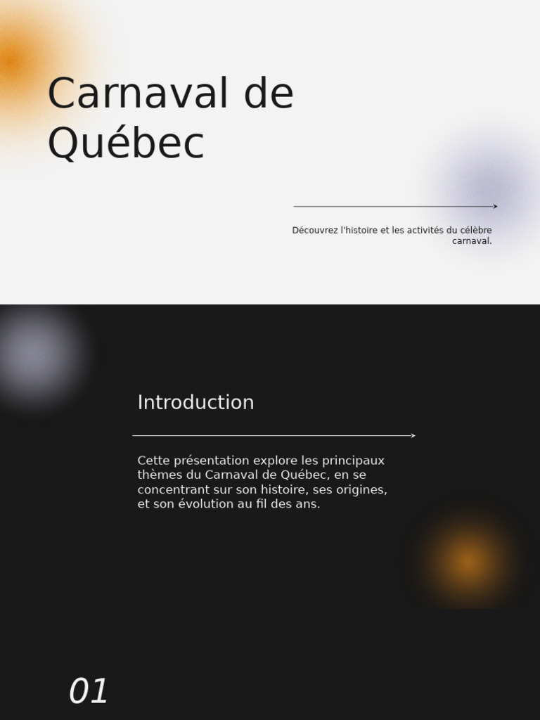 Histoire et activités du Carnaval de Québec | PDF | Carnaval | Québec
