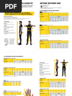 Joseph A. Bank Sizing Chart | PDF | Fashion | Softlines (Retail)