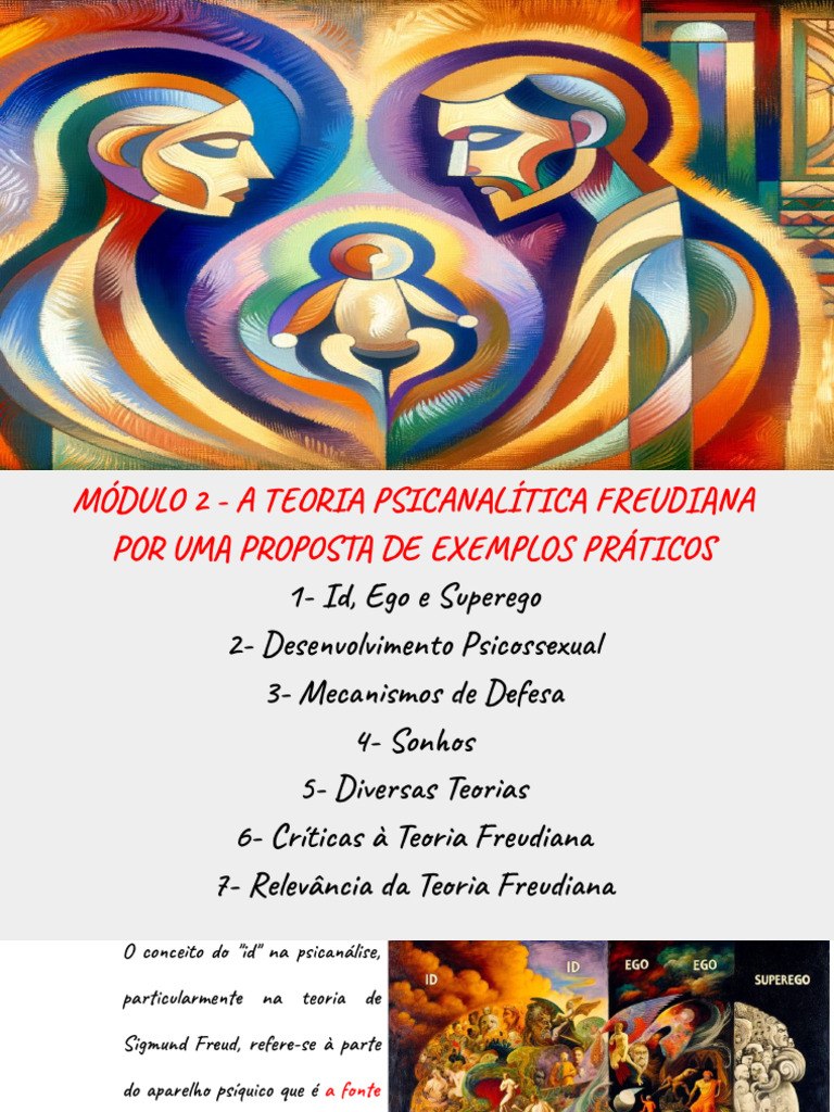 Id, Ego e Superego - Slides | PDF