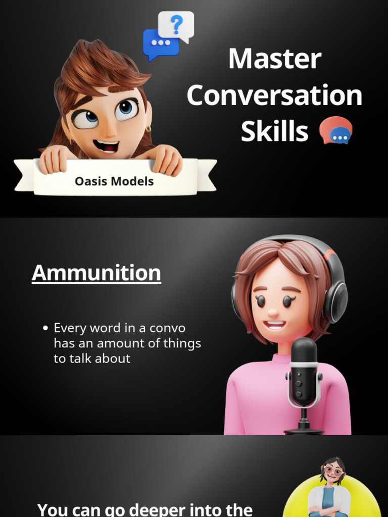 Master Conversation Skills | PDF