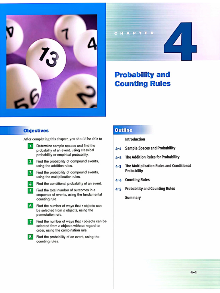 Introduction To Statistics Probability | PDF