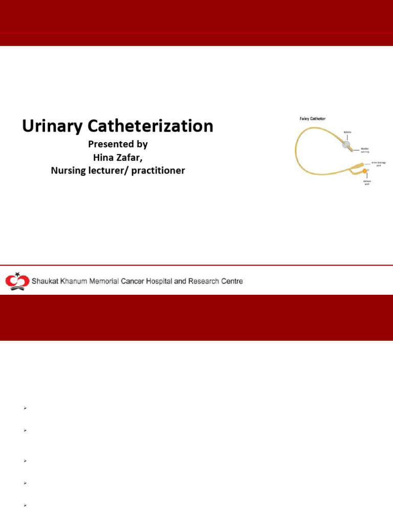 Bladder Training with Foley Catheter | PDF | Urinary Incontinence | Catheter
