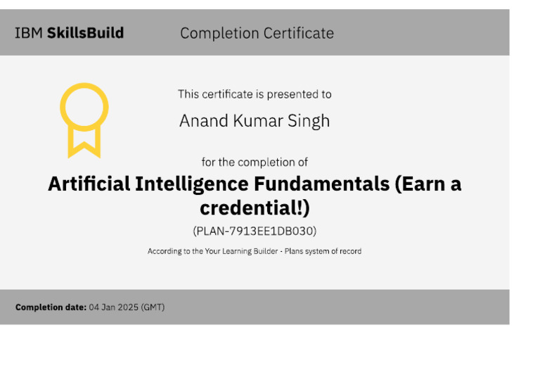 Artificial Intelligence Fundamentals | PDF