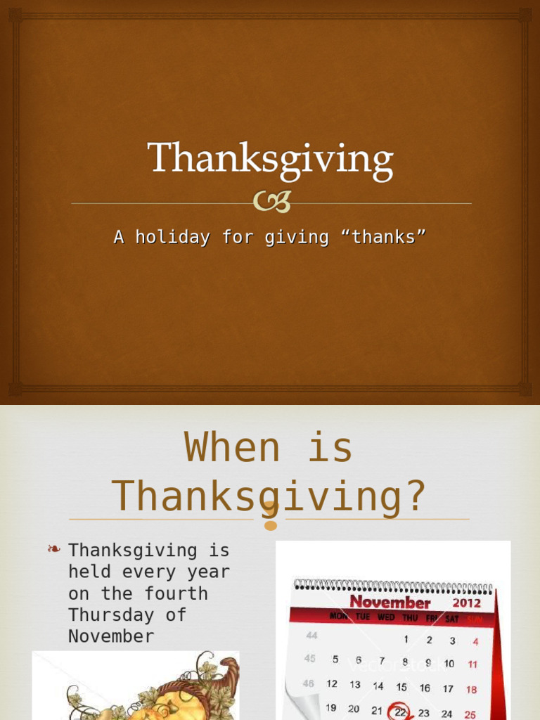 Thanksgiving Presentation Final | PDF | Thanksgiving | Foods