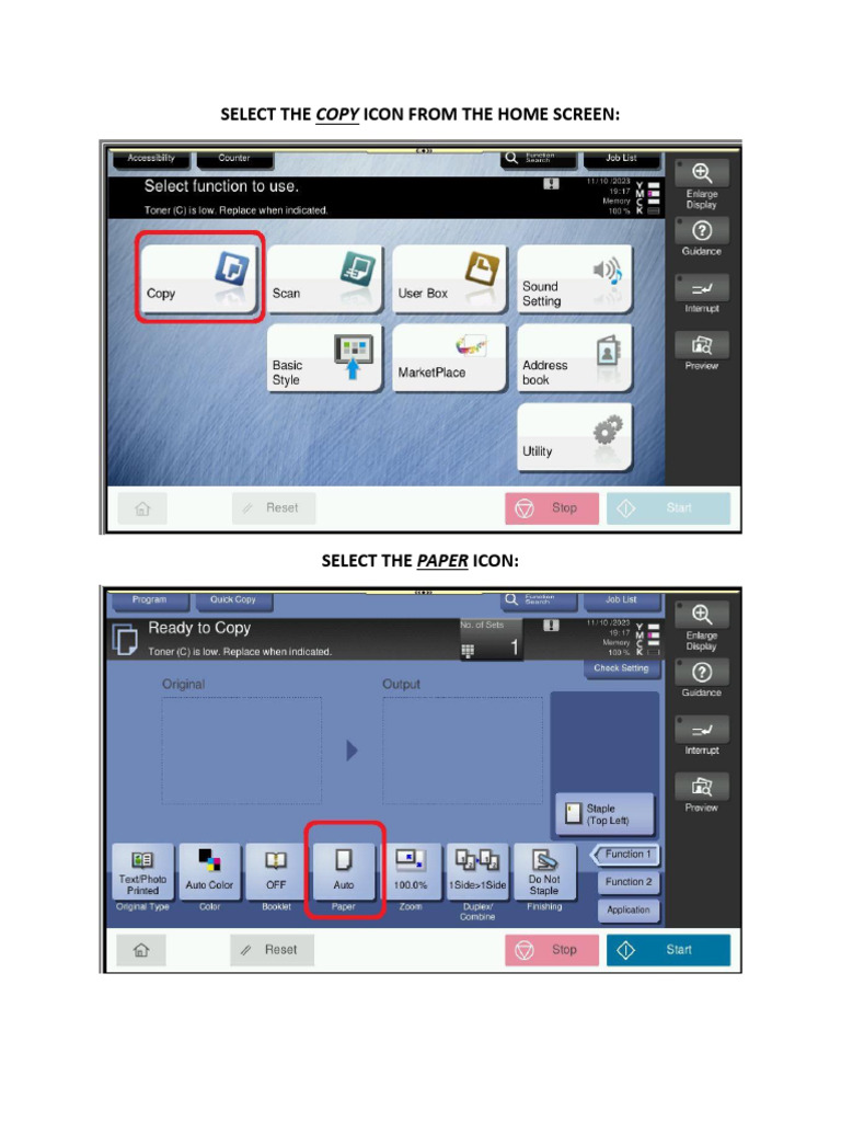 I SERIES PAPER TRAY SETTINGS | PDF