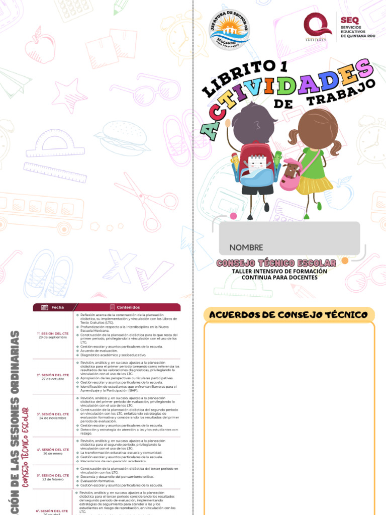 Cuadernillo Cte 1 | PDF | Plan de estudios | Cognición