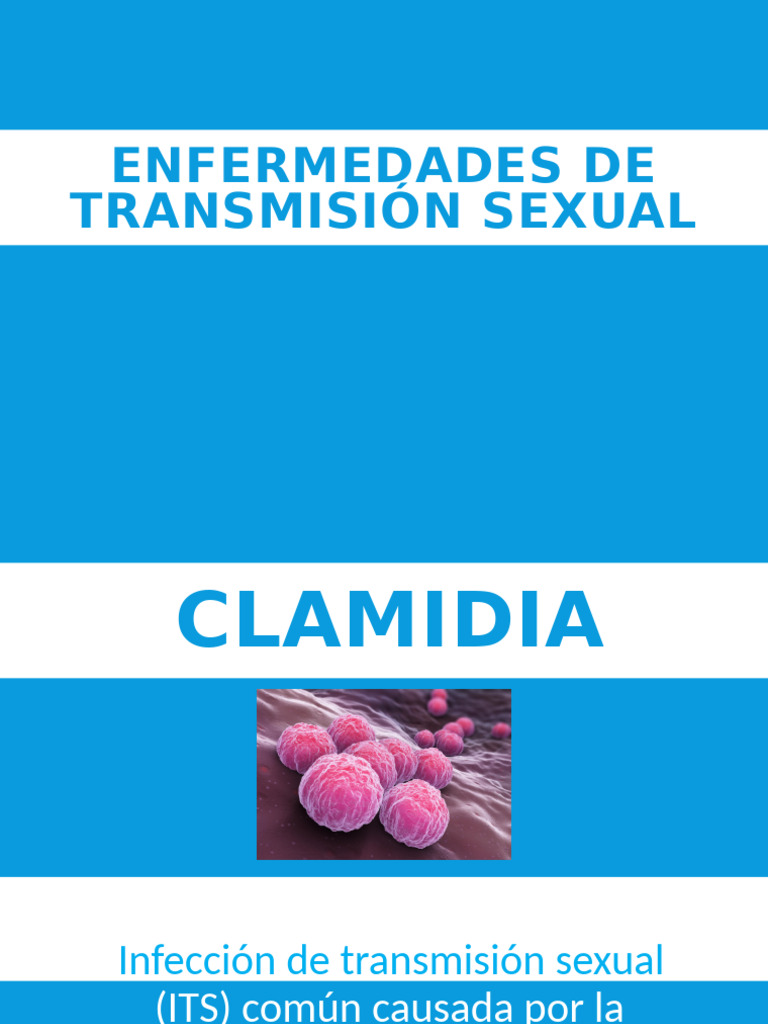 EXPOSICION clamidia | PDF | Infección transmitida sexualmente ...