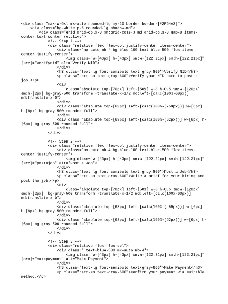 Div Class Max-W-6xl Mx-Auto Rounded | PDF | Payments