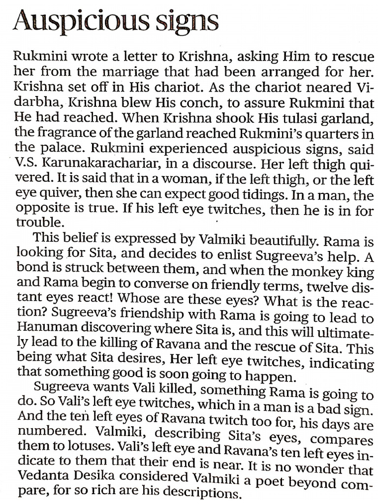 Auspicious signs | PDF