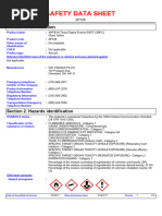 Videojet Make-Up Fluid: Safety Data Sheet | PDF | Toxicity | Chemistry