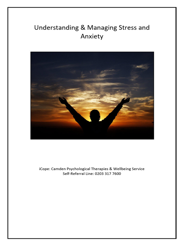 Stress and Anxiety Booklet | PDF | Anxiety | Stress (Biology)