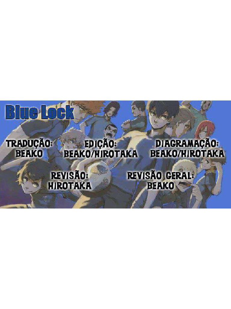 Blue Lock Chapter 1 | PDF