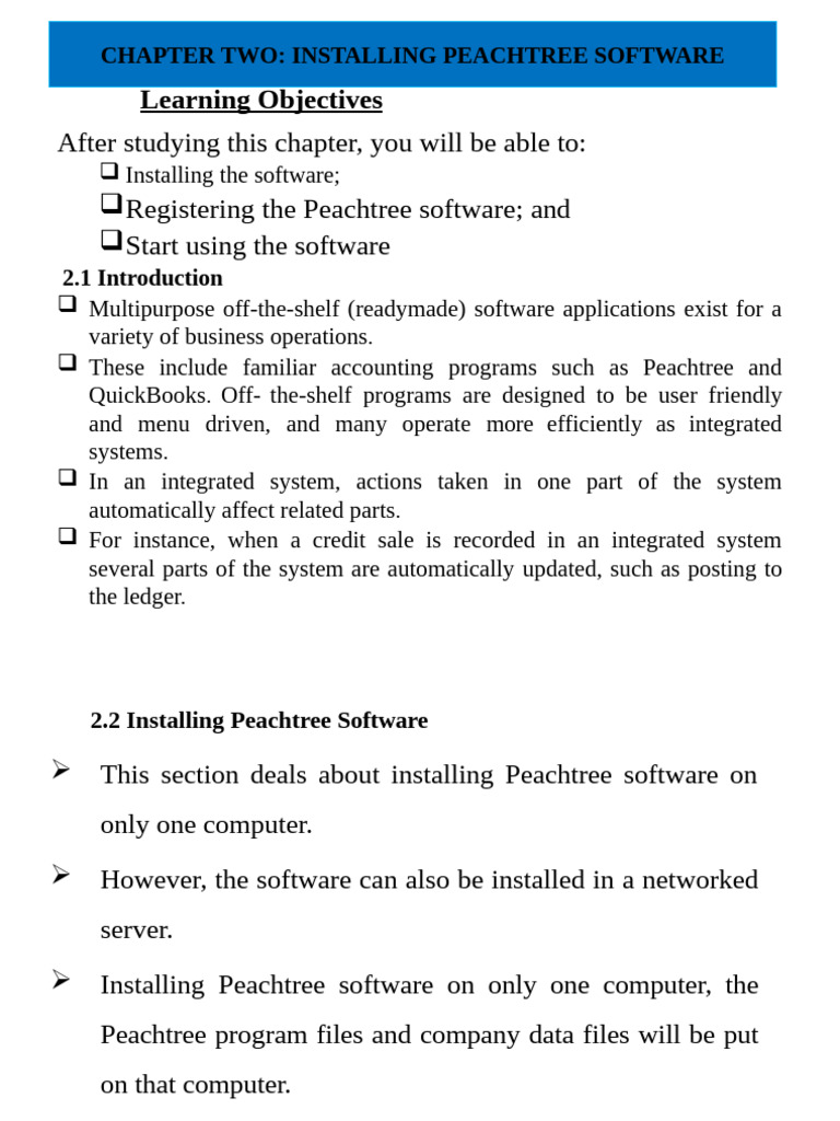 PPT Chapter 2 Acc.Software | PDF | System Software | Software