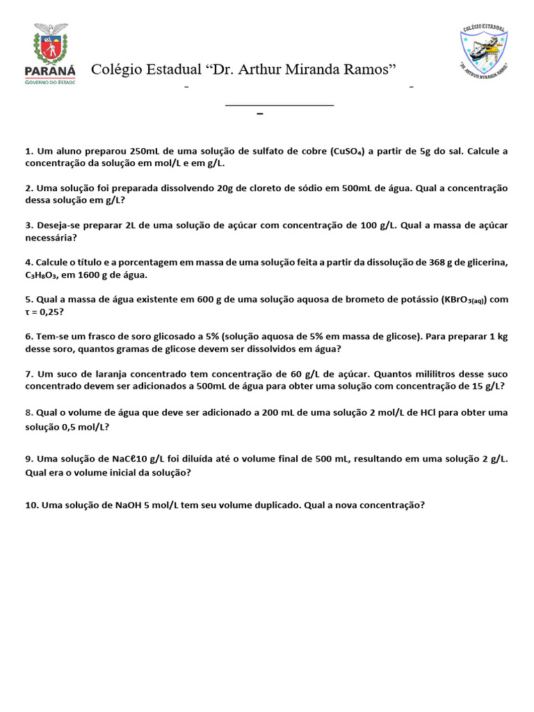 Recupera o Solu Es | PDF