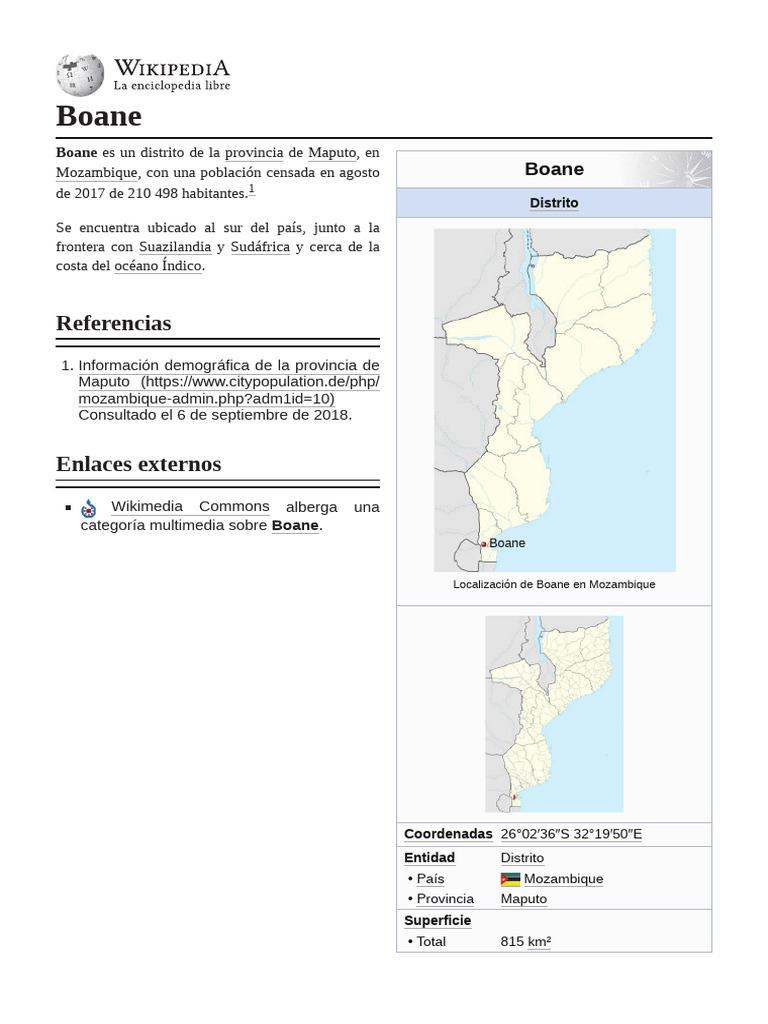 Situación Introductoria Boane | PDF
