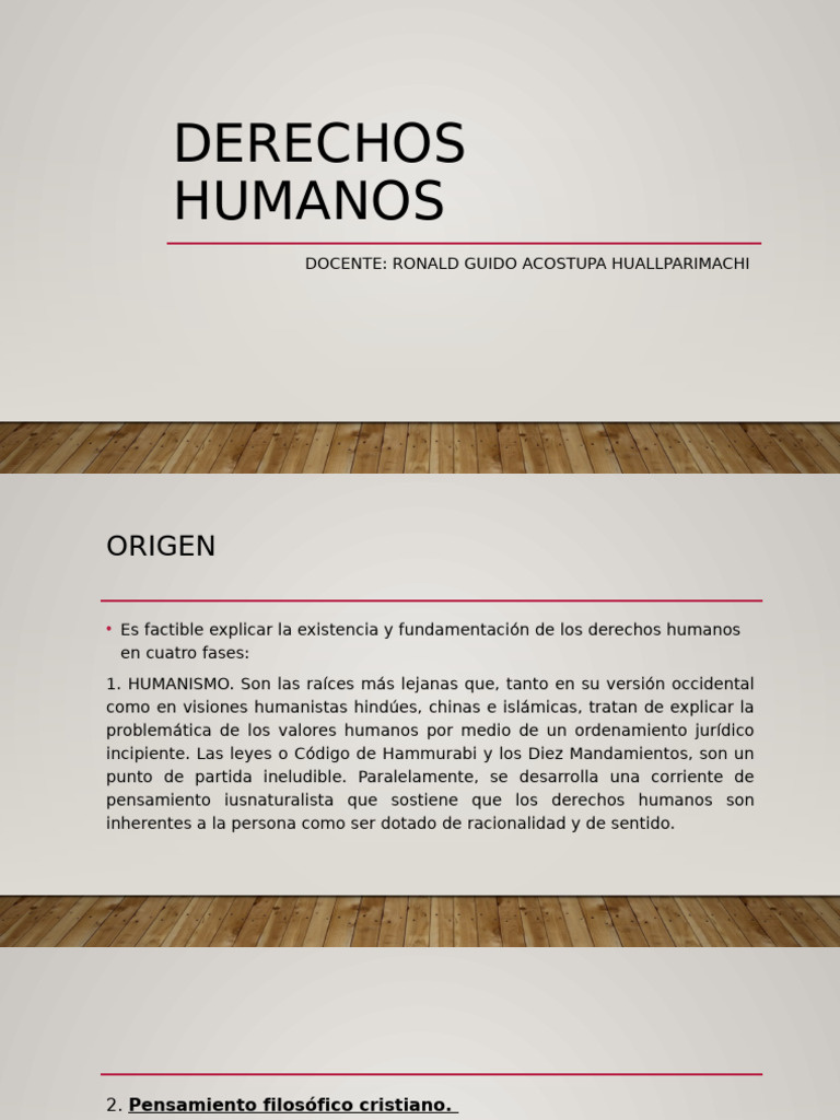 Derechos Humanos Consti II | PDF | Derechos humanos | Ley humanitaria internacional