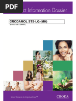 Crodamide ER Z 000040 Technical Data Sheet | PDF | Lubricant | Polymers