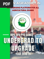 AFO Mains Courses 2024 IARI Toppers | PDF | Agriculture | Horticulture