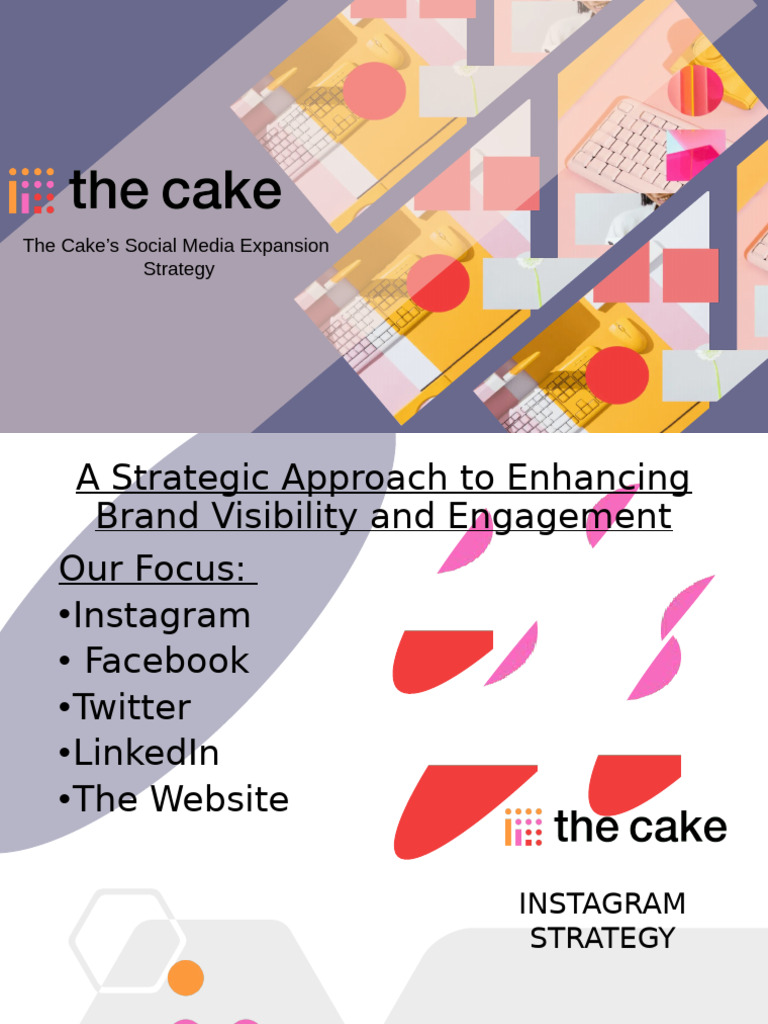 The Cake Social Strategy | PDF | Organizational Behavior | Human ...
