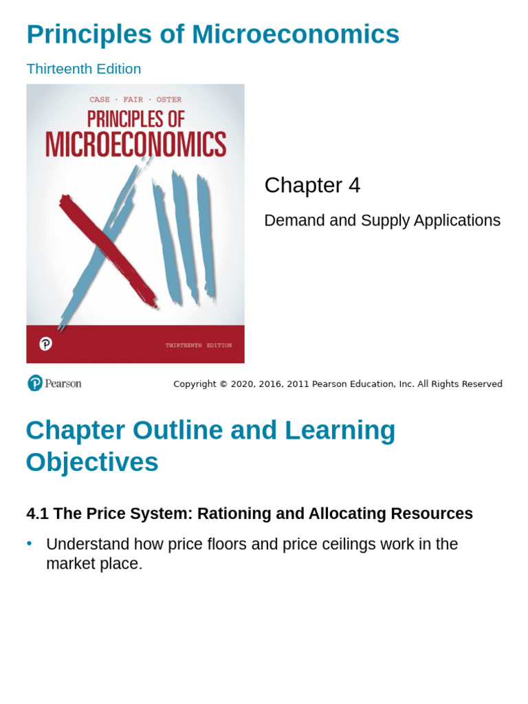 CH 04 PPTaccessible Microeconomics | PDF | Prices | Microeconomics