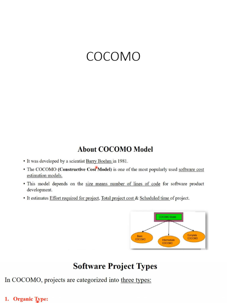 COCOMO | PDF