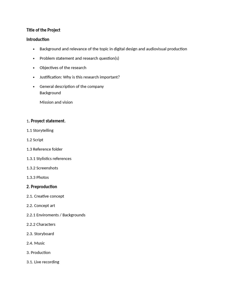 Digital Design Project Overview | PDF