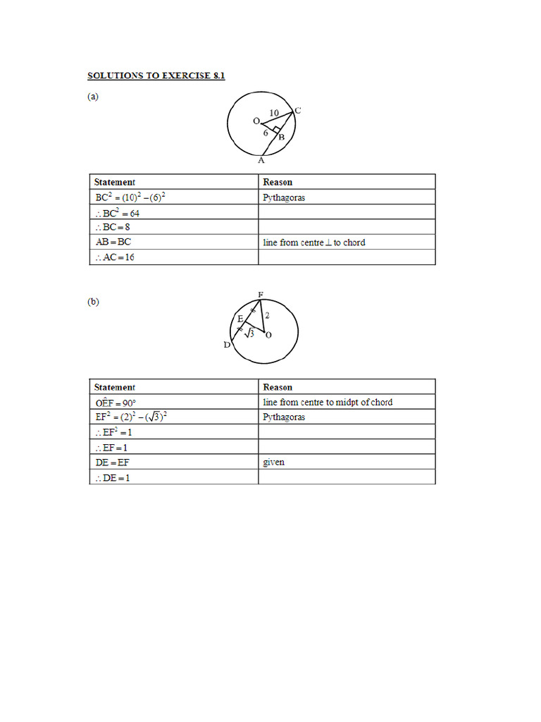 Euclidean Geometry Exercise Memo 2022 | PDF