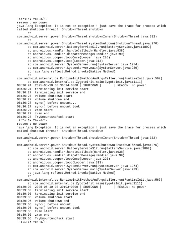 Power Off Reset Reason Backup | PDF | Embedded Linux Distributions | Mobile Linux